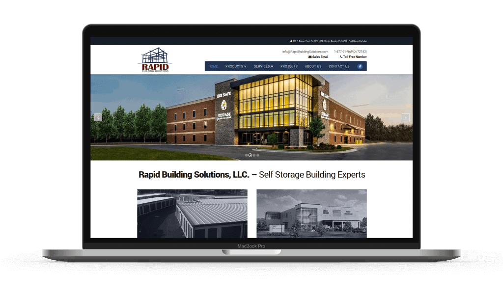 Rapid Building Solutions | Marketing Portfolio | StrategyBeam