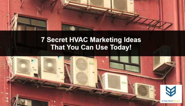 7 Secret HVAC Marketing Ideas That You Can Use Today! | StrategyBeam