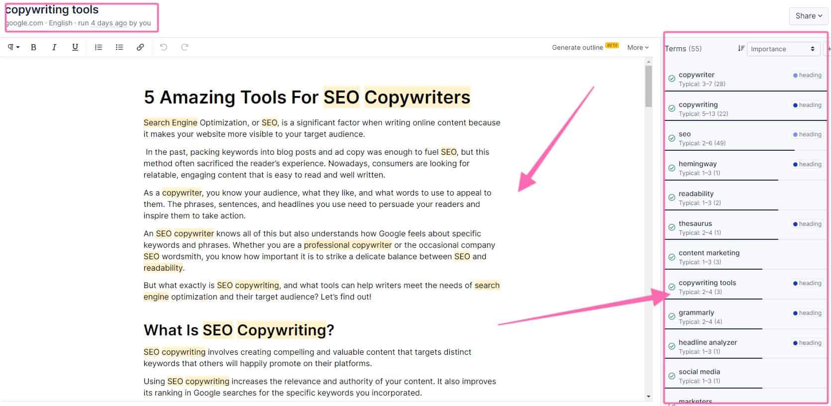 5 Must-Have Tools For SEO Copywriters | StrategyBeam