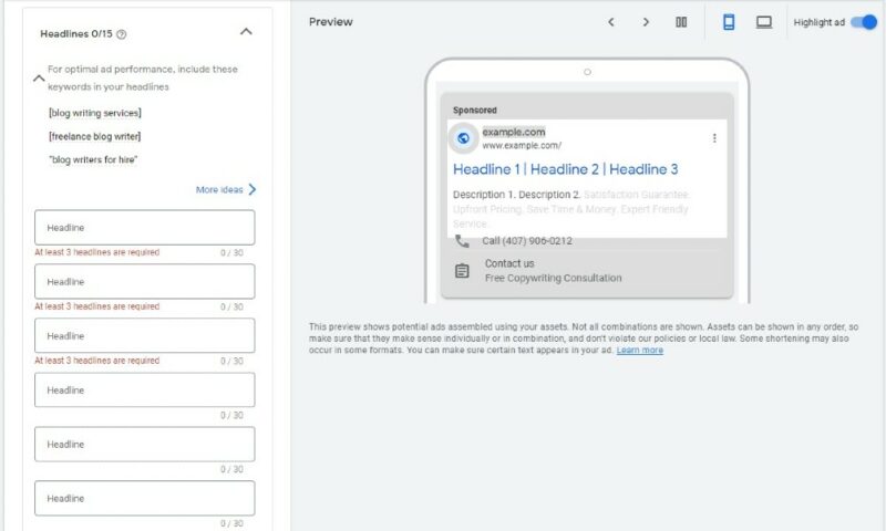 14 Expert Tips for Google Responsive Search Ads | StrategyBeam